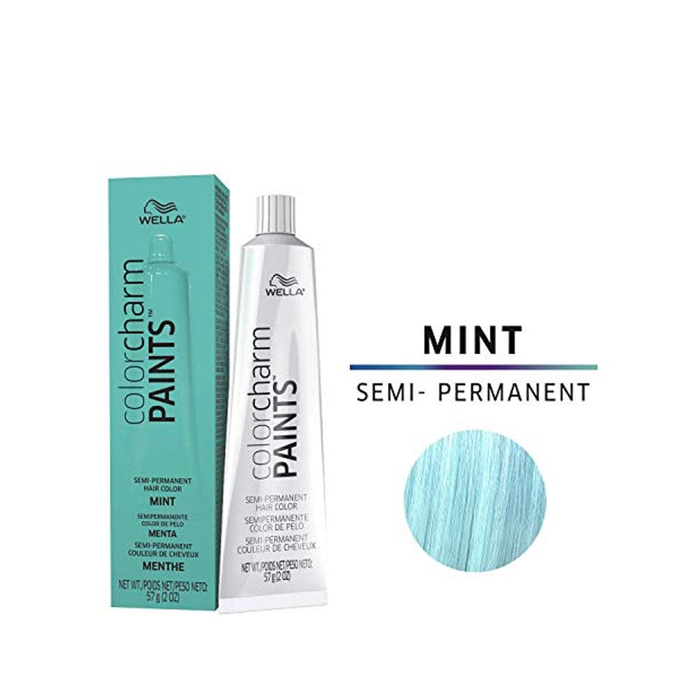 WELLA Color Charm Paint Semi Permanent Hair Color - Mint (57ml) – TBBS